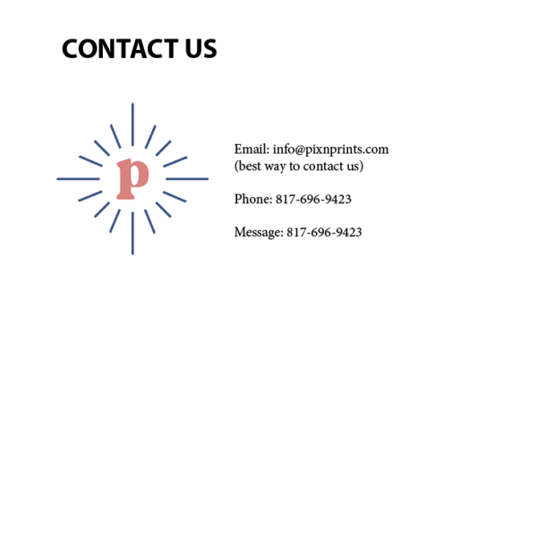 Contact Us - pixnprints